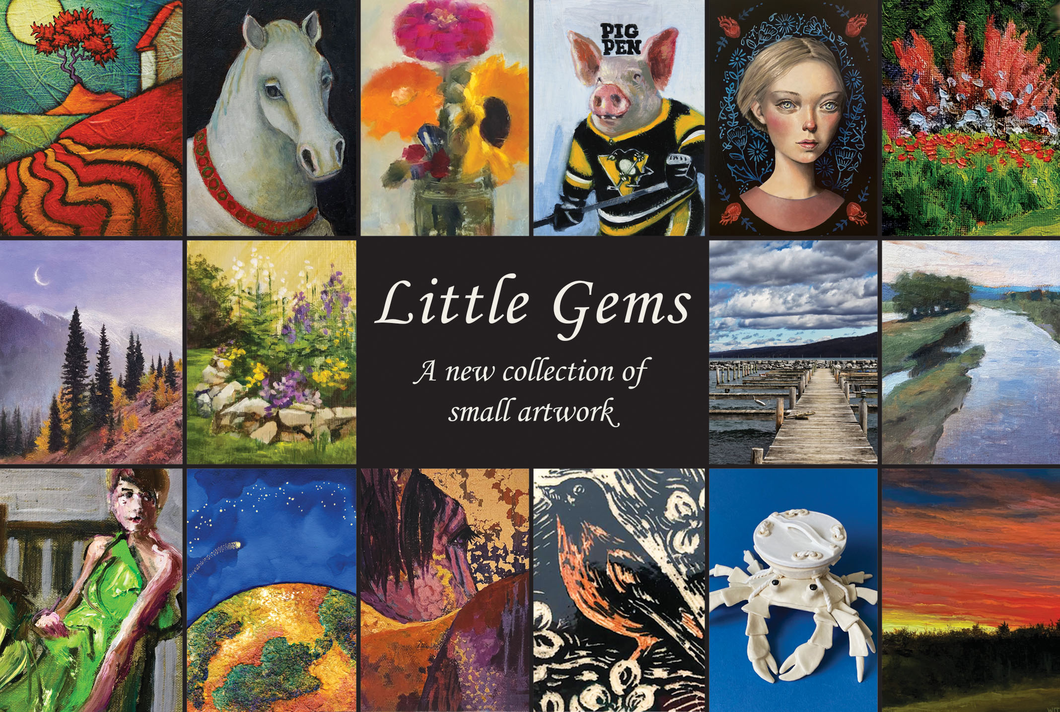 Current Exhibit: Little Gems | West End Gallery
